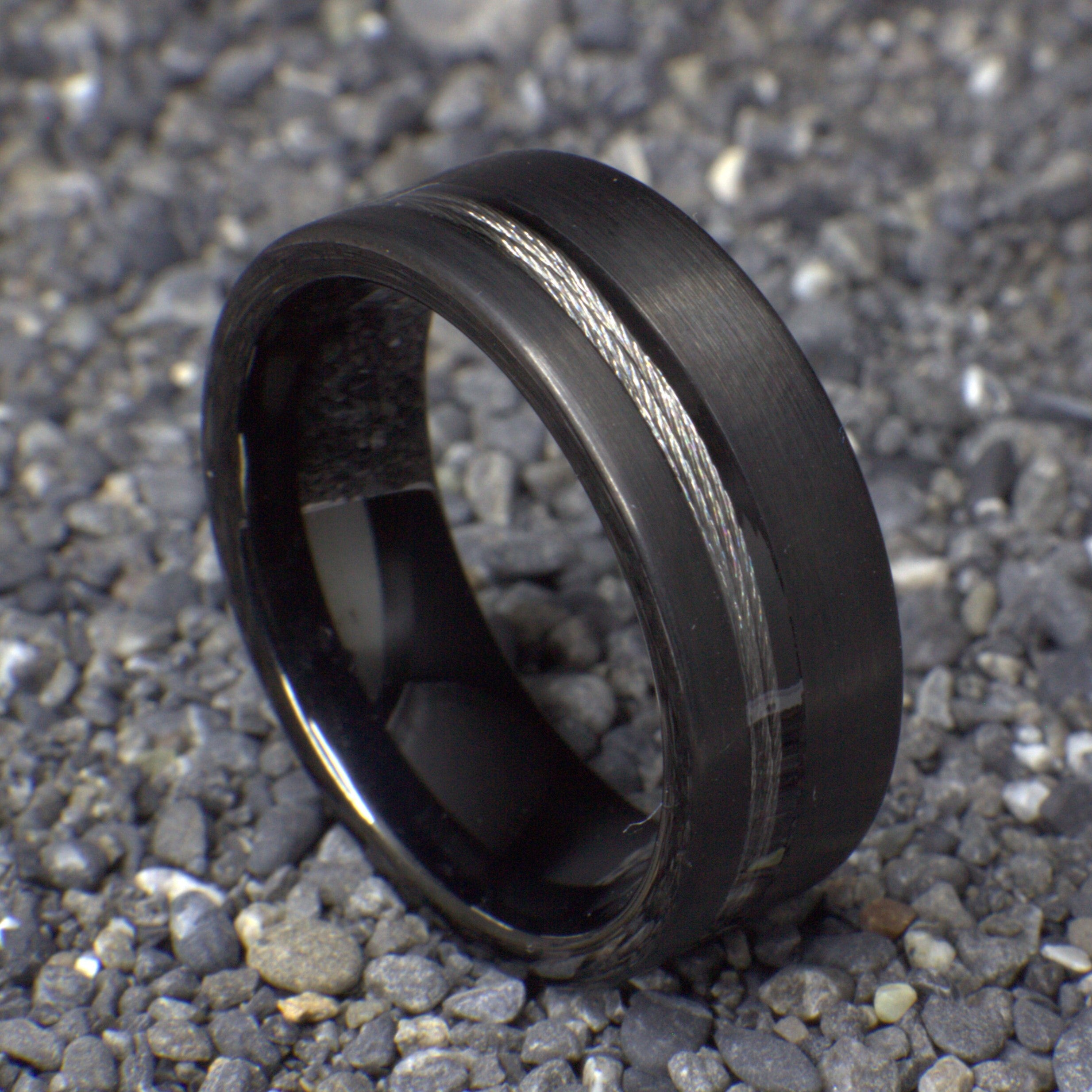 Black Tungsten Rings – GoodRings