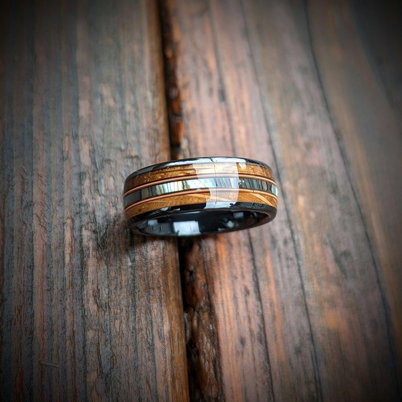 The Shanty - Men's Guitar String Ring – GoodRings